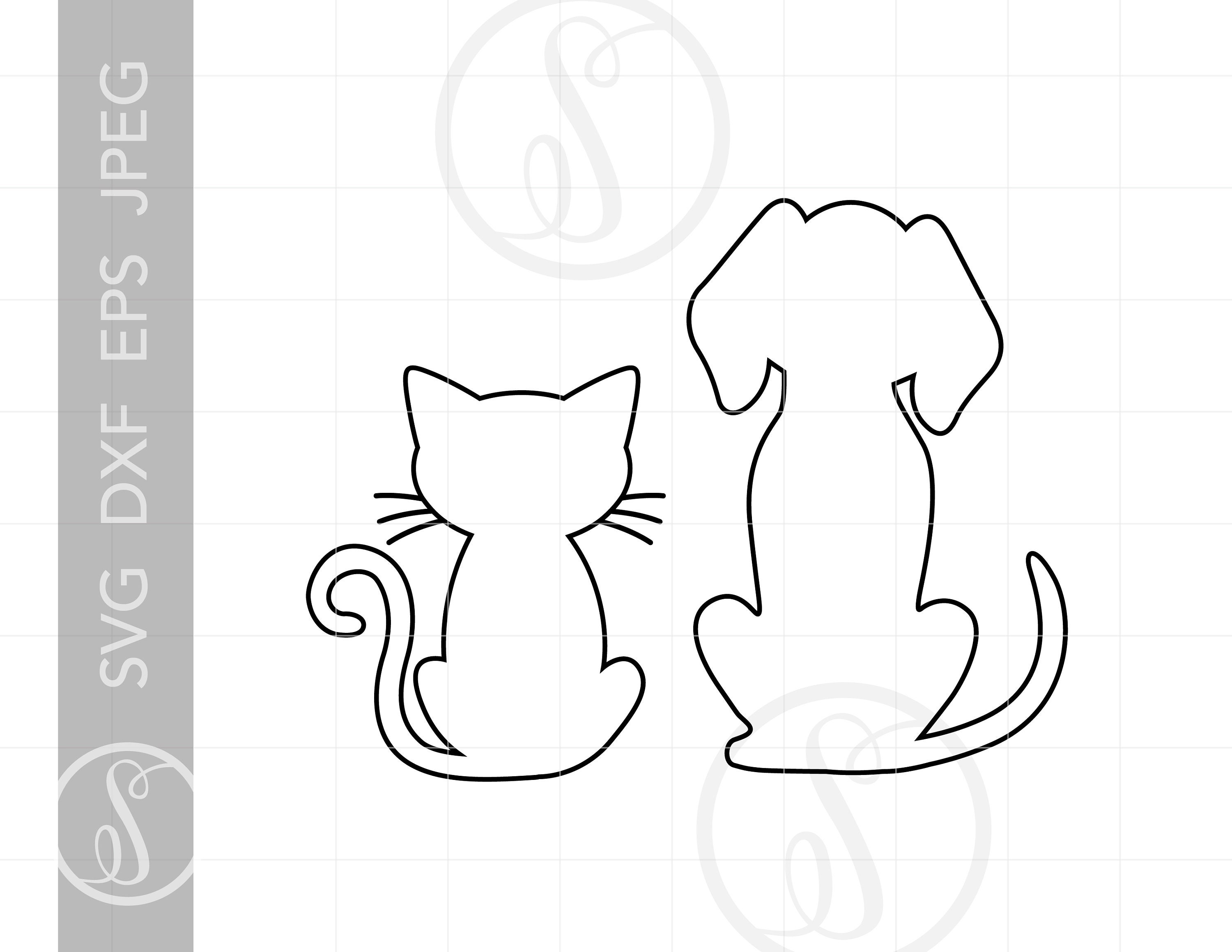 Cat With Dog Clipart
