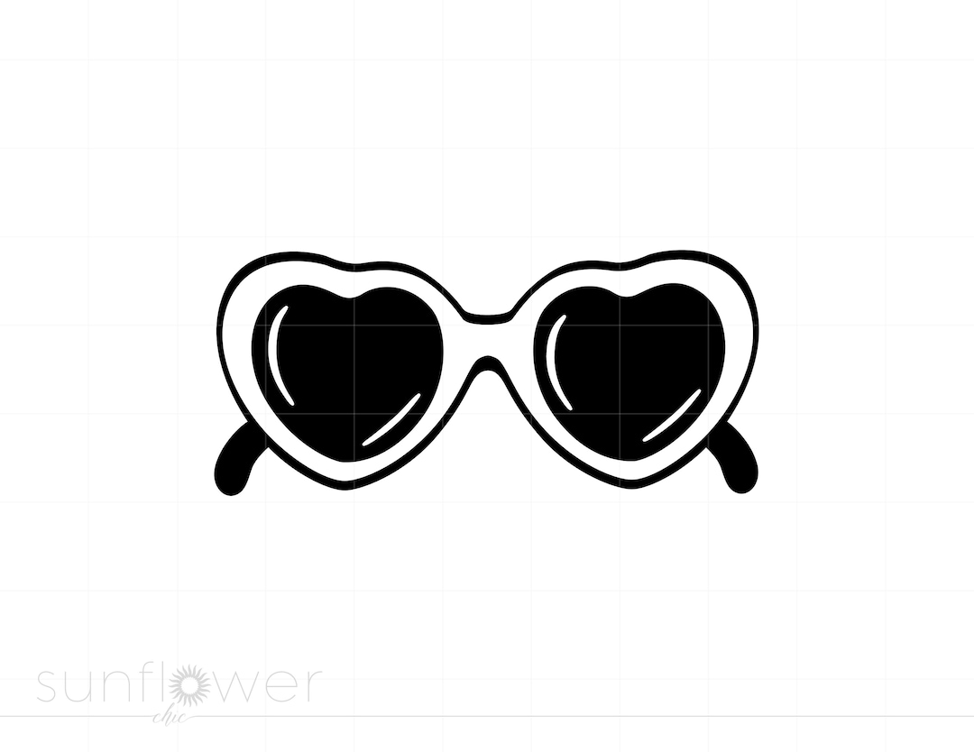 Taylor Swift Heart Sunglasses Svg Download, Swiftie Glasses Svg, I'm ...