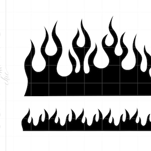 Flames SVG | Flames Cut File | Flames Cricut Silhouette | Flames Svg ...
