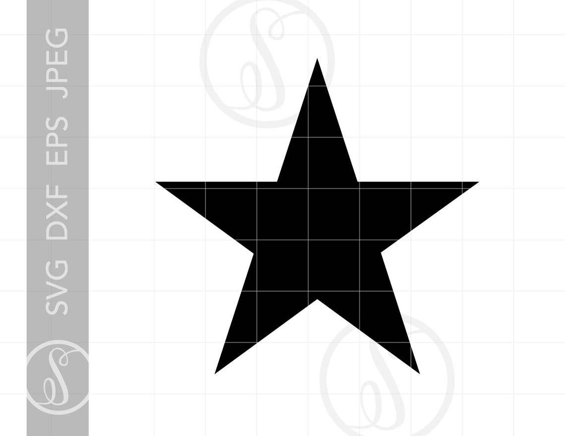 Star SVG | Star Clipart | Star Silhouette Cut File | Star Svg Jpg Eps ...