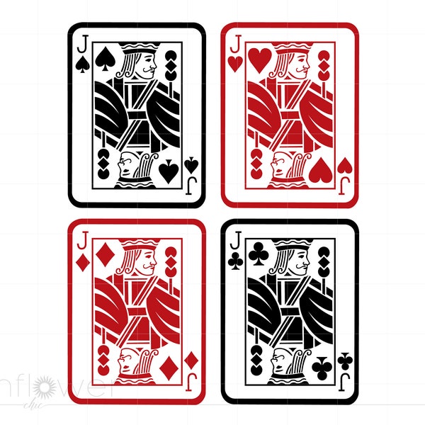 Jack of Spades Playing Card - Etsy