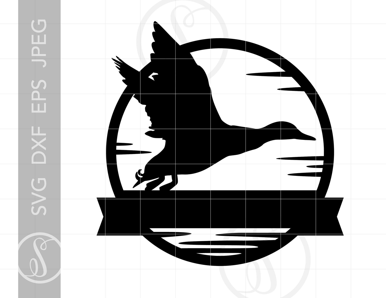 Duck Monogram SVG Duck Hunting Sign Clipart Duck Cricut | Etsy