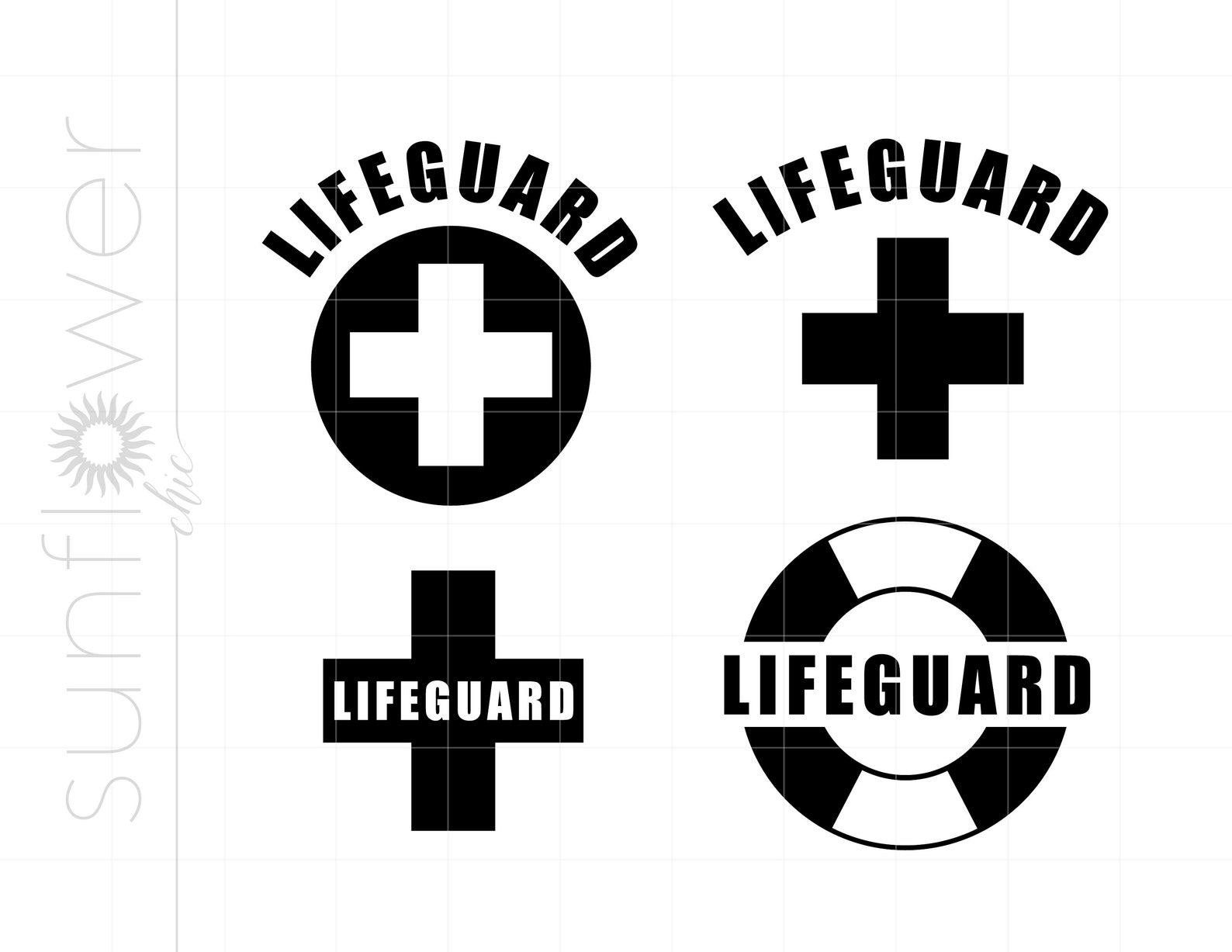 Lifeguard SVG | Lifeguard Emblem Cut File | Lifeguard Logo Cricut ...
