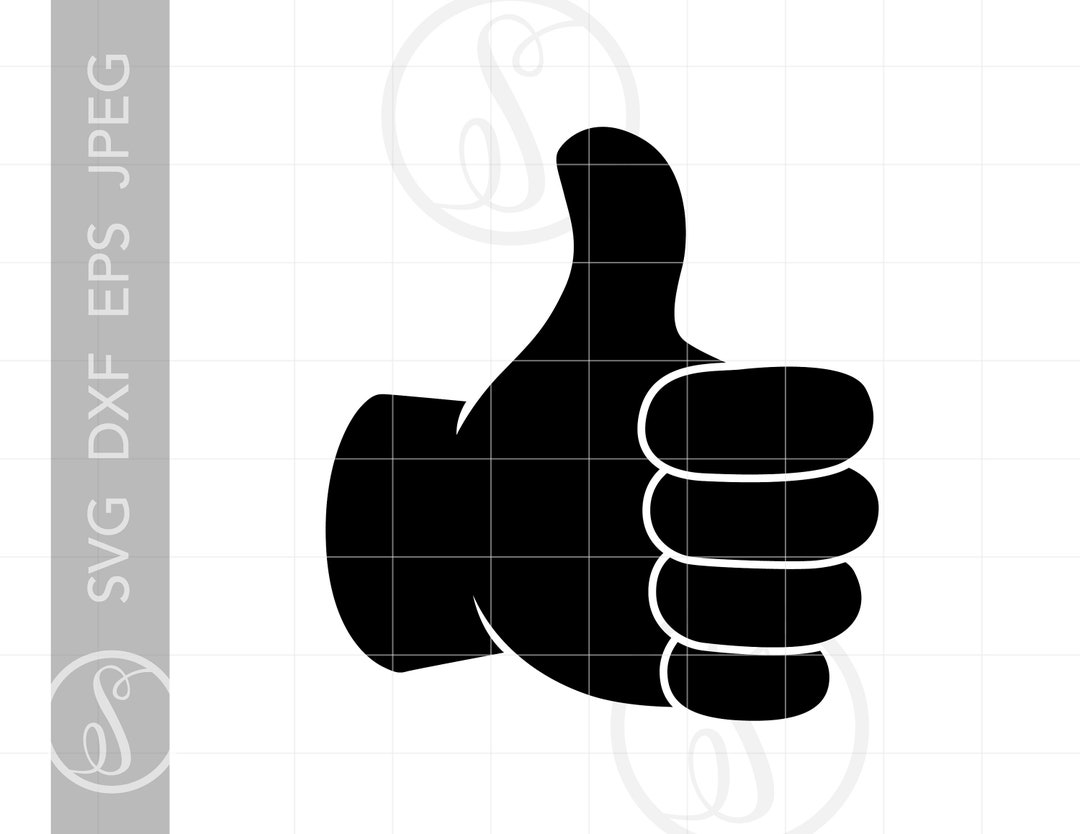 Thumbs up SVG Vector Thumbs up Clipart Thumbs up - Etsy