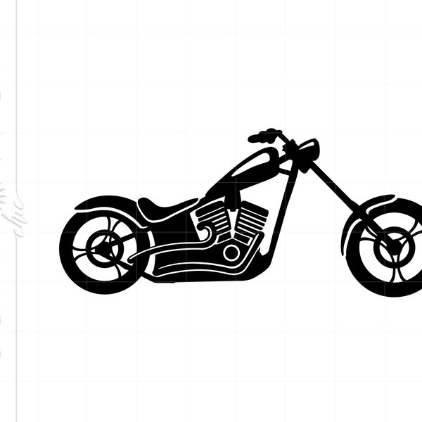 Motorcycle Svg - Etsy
