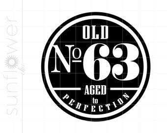 63rd Birthday Png - Etsy