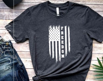 Freedom Flag Distressed SVG File - Etsy