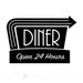 Diner Sign SVG | Diner Sign Clipart | Diner Sign Silhouette Cut File ...