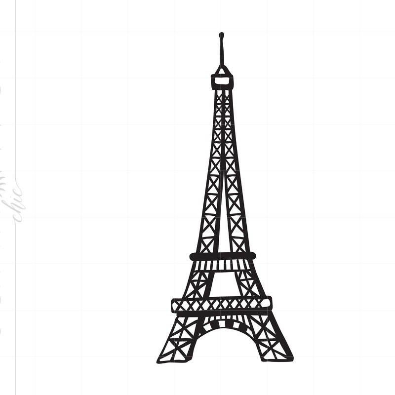 Eiffel Tower Clipart - Etsy
