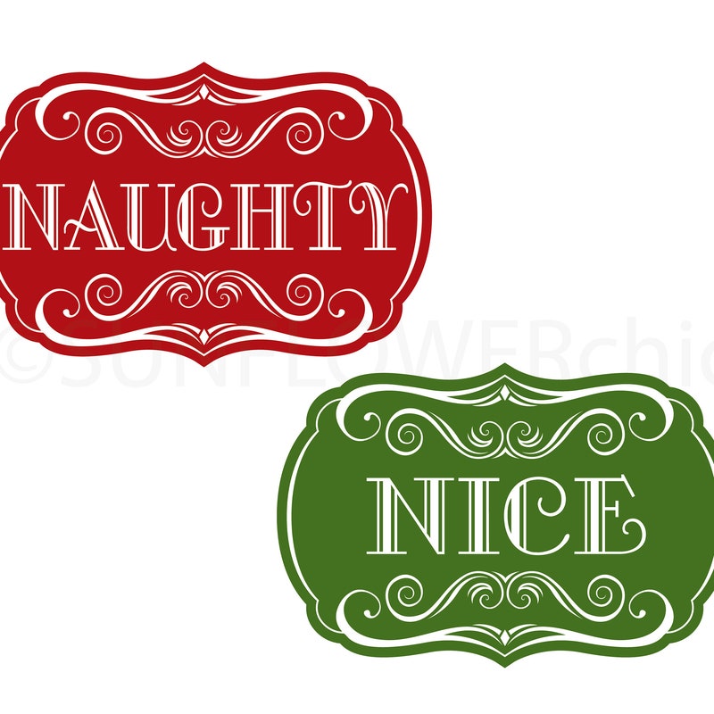 Naughty or Nice - Etsy