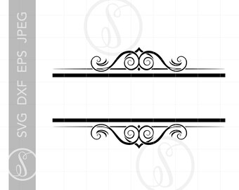 Elegant Frame Svg - Etsy