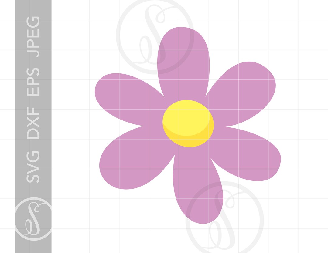Flower SVG | Flower Clipart | Flower Cut File for Cricut | Flower File ...