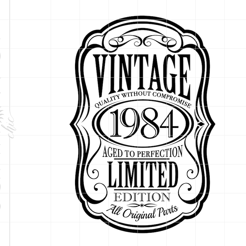 1984 Limited Edition Svg - Etsy