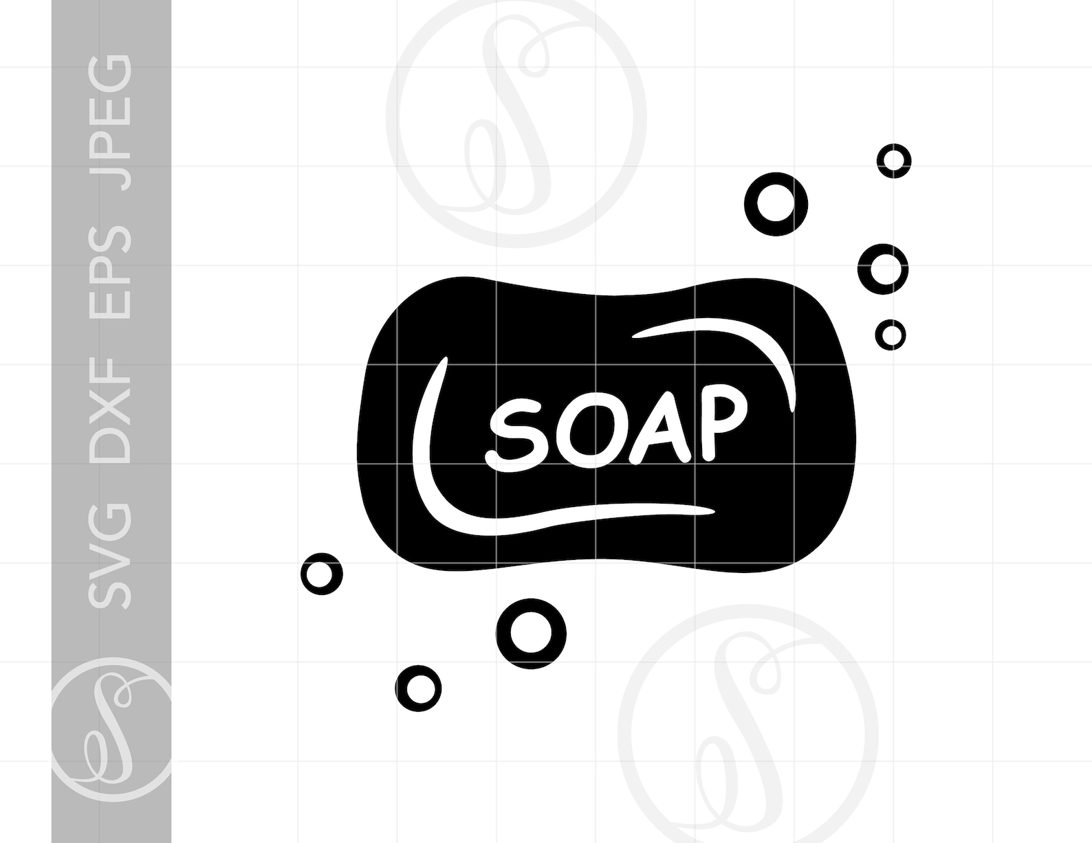 Soap SVG Soap Bar Clipart Soap Silhouette Cut File Soap | Etsy