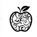 Apple Svg | Apple Svg Cut Files | Apple Cricut Silhouette Svg | Apple ...