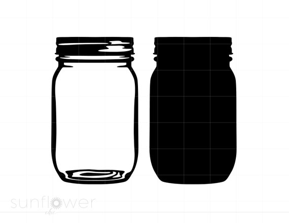 Mason Jar Vector Download