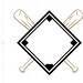 Baseball Svg | Baseball Bat Frame Svg Silhouette Cut File | Baseball ...