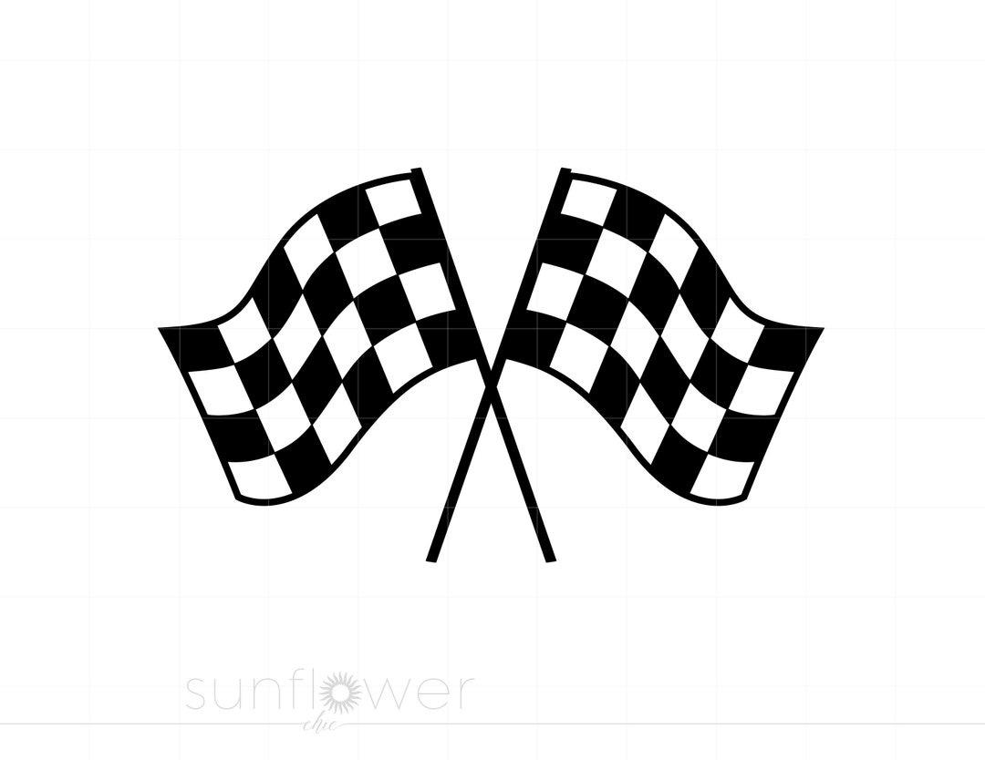 Checkered Flags Svg Download Racing Flags Clipart Checkered Flags
