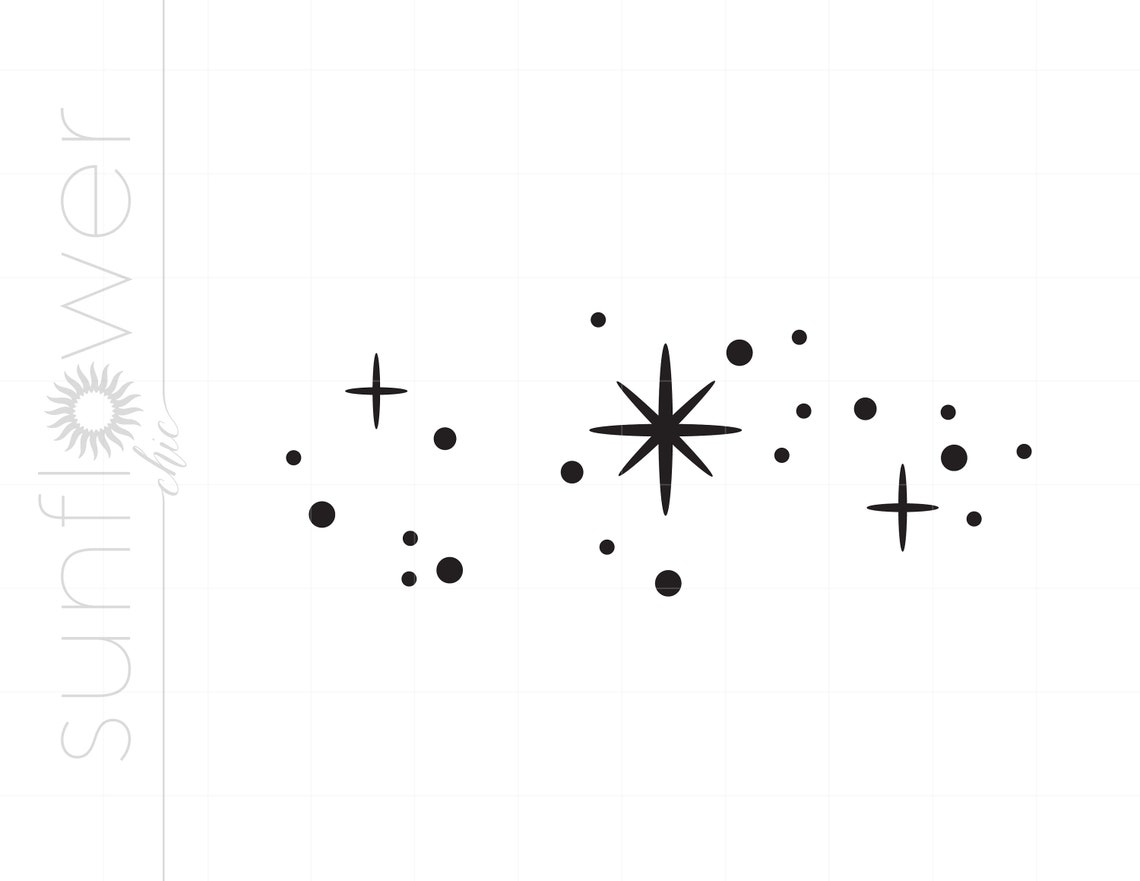 Fairy Dust SVG Fairy Dust Clipart Fairy Dust Silhouette - Etsy