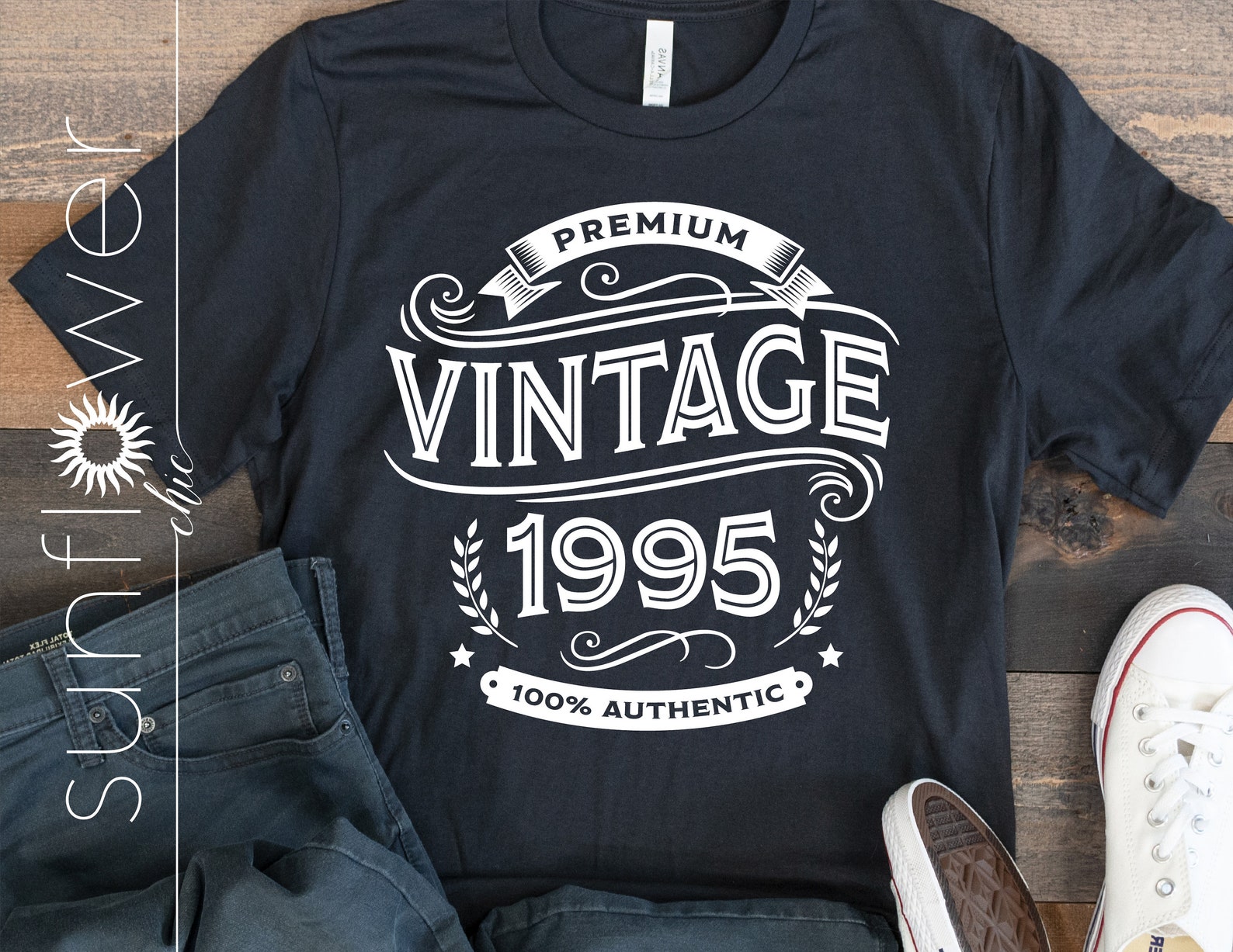 1995 Birthday Svg Download, Born in 1995 SVG, Vintage 1995 Svg Cricut ...