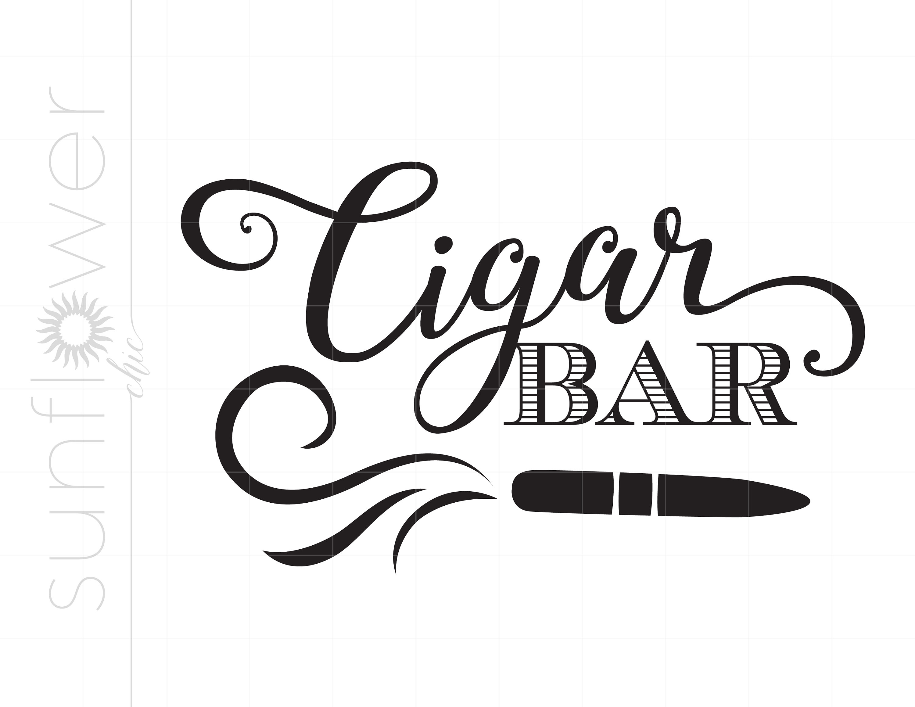 Svg Party Bar Signs Cigar Bar Svg File Cigar Svg Cigar - Etsy Canada