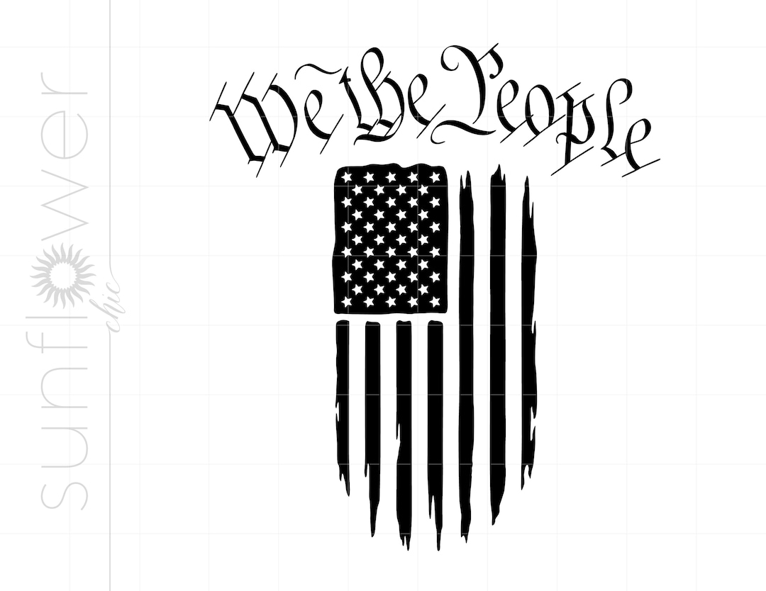 American Flag Svg | We the People American Flag Svg | We the People Svg ...