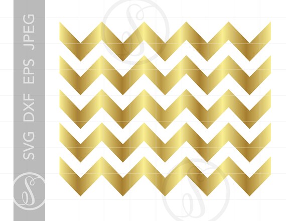 Gold Chevron SVG Gold Chevron Pattern Download Chevron | Etsy