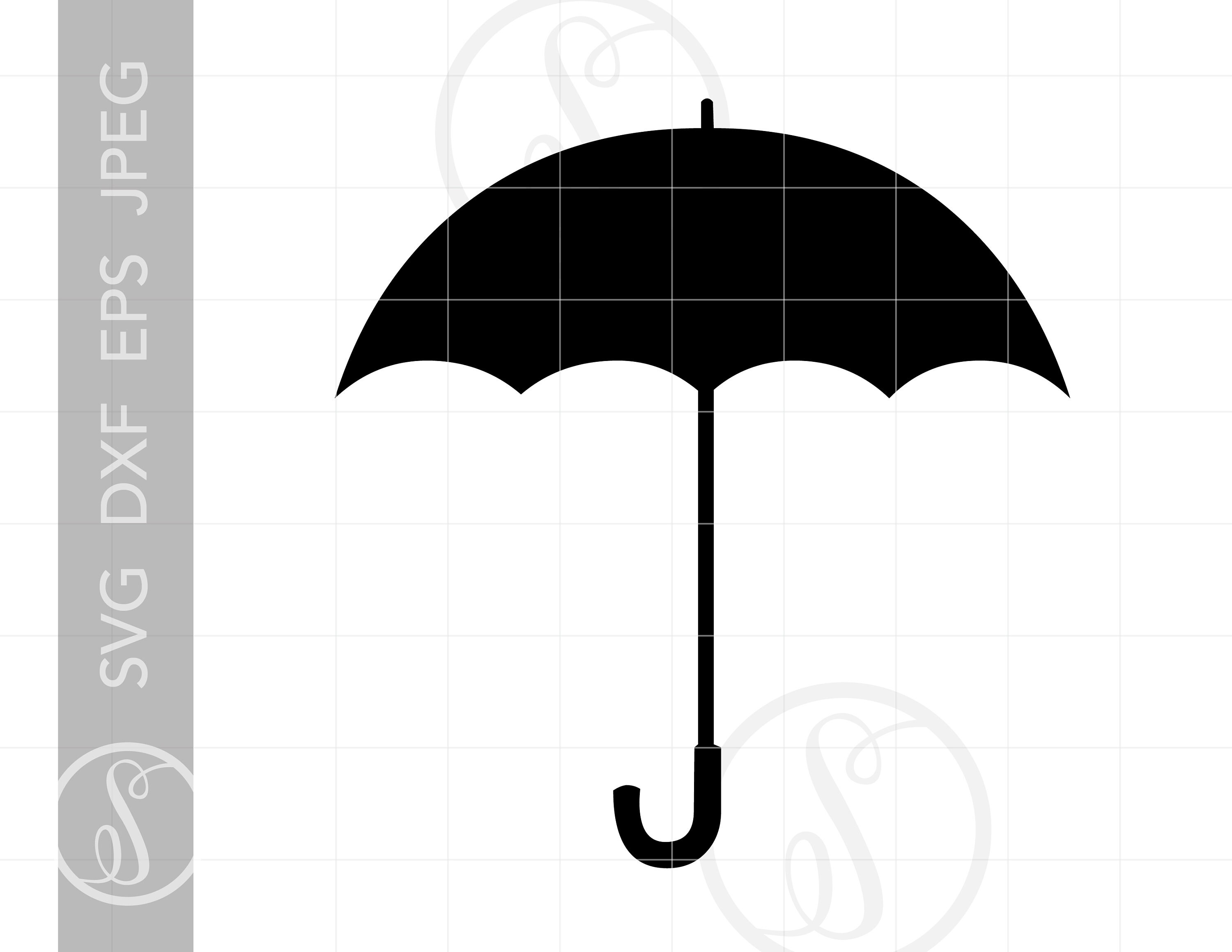 Umbrella SVG Umbrella Clipart Downloads Umbrella Cut File Template Svg ...