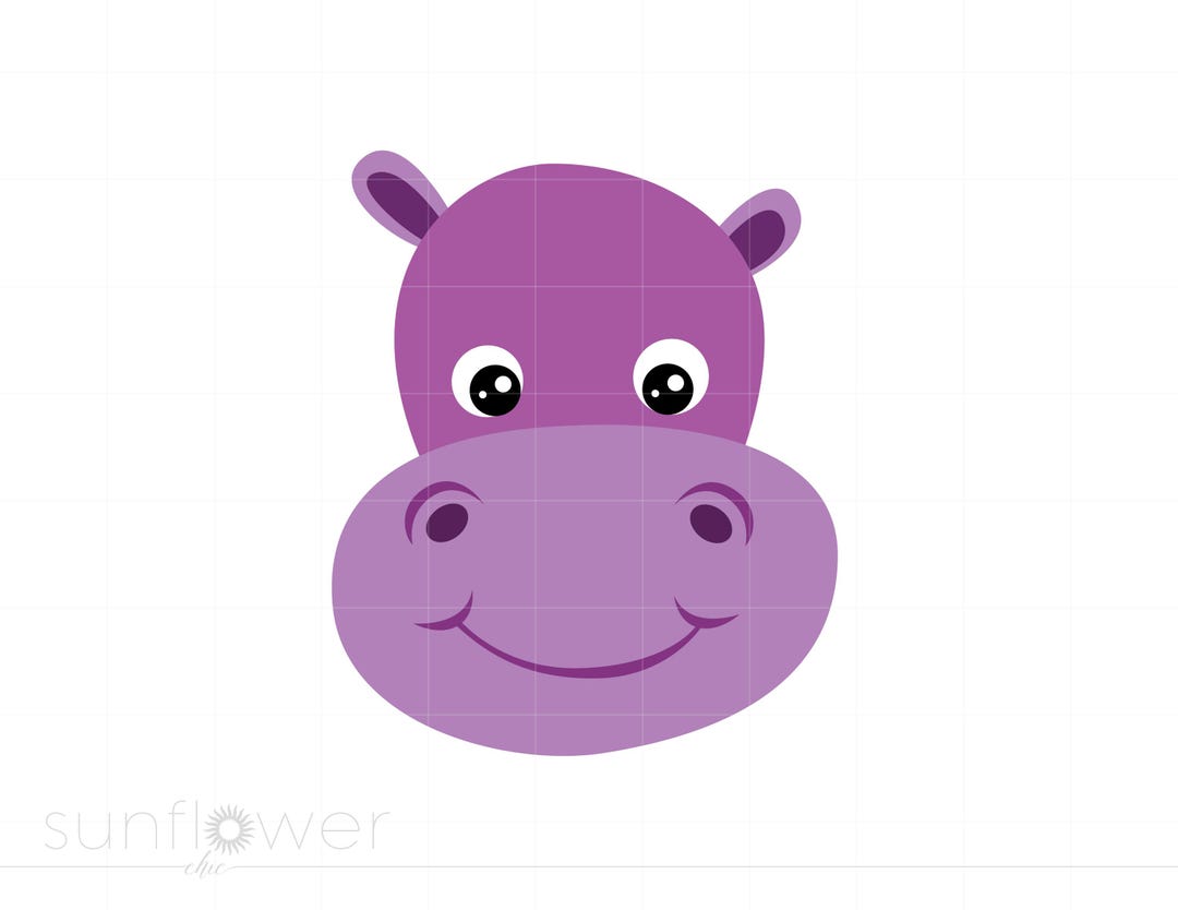 Hippo SVG | Hippo Clipart | Hippo Cut File for Cricut | Hippo Svg Jpg ...