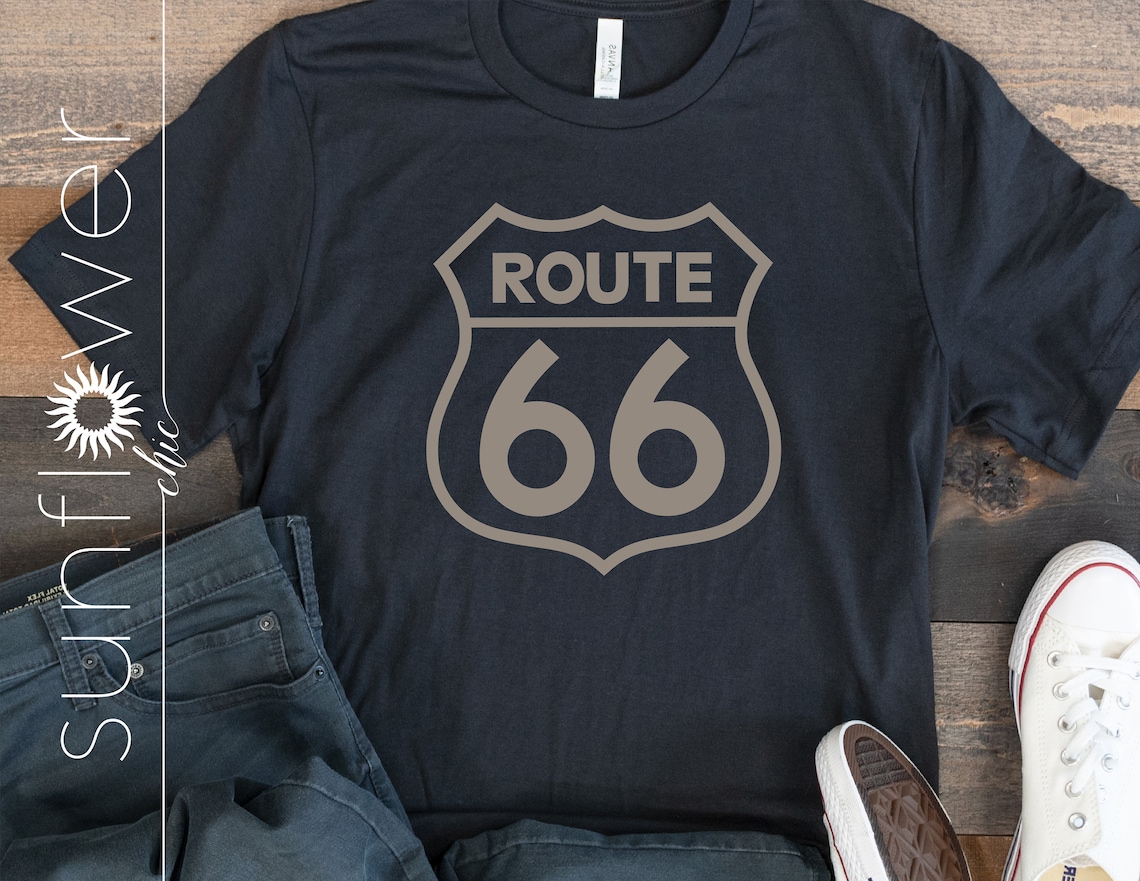 Route 66 Sign SVG | Route 66 Sign Clipart | Route 66 Sign Cut File ...