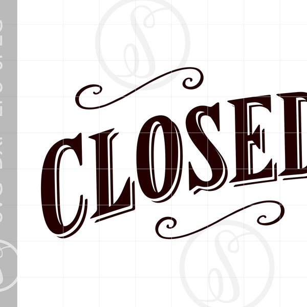 Closed Sign - Etsy