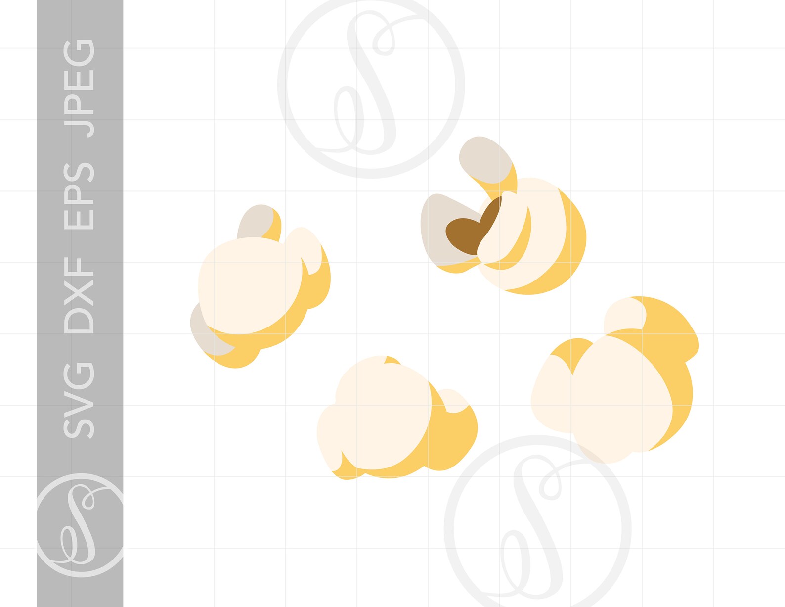 Popcorn SVG Popcorn Svg Clipart Download Popcorn Cut File | Etsy