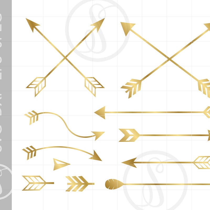 Gold Arrow - Etsy