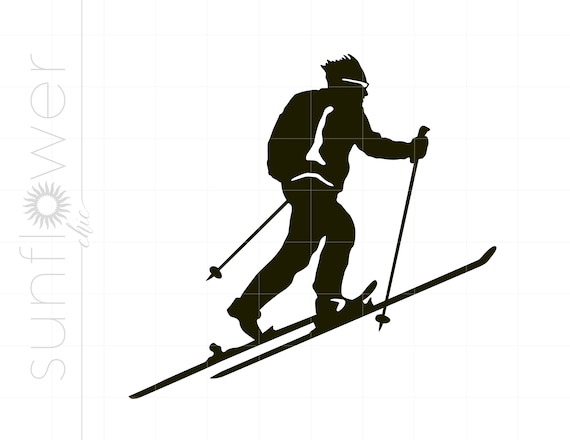 Clipart De Skieur