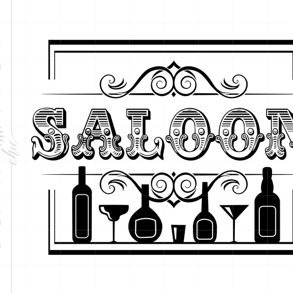 Saloon Sign - Etsy