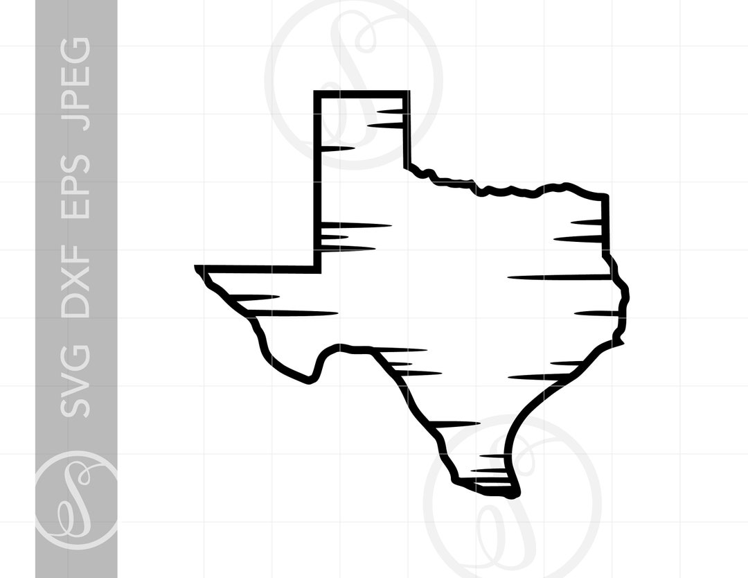 Texas Woodcut SVG | Texas Woodcut Clipart | Texas Woodcut Design ...