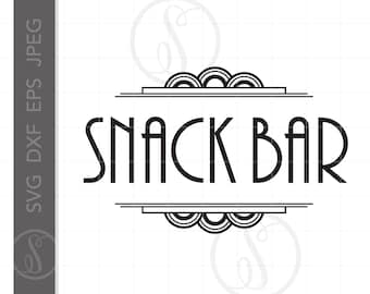 Snack Bar Clip Art