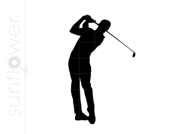 Golfer Silhouette Png