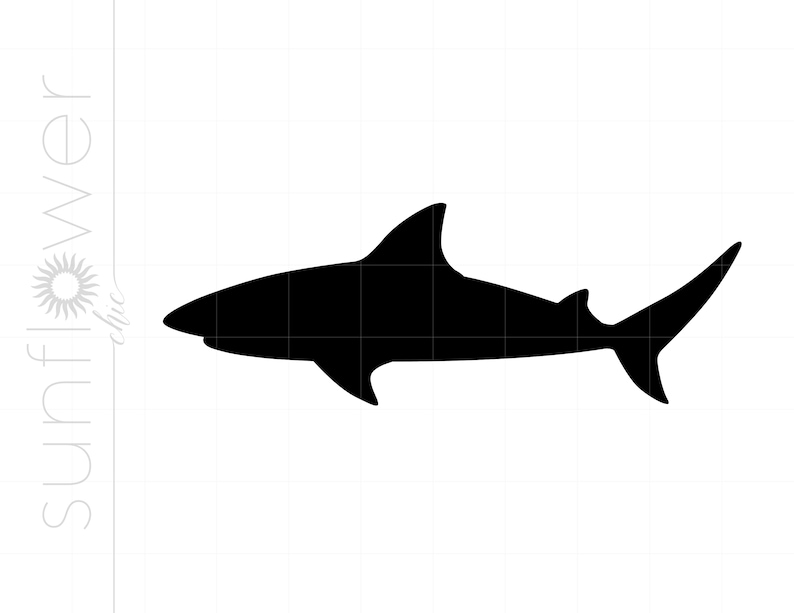 Haai SVG | Shark Clipart | Haai Silhouet Cut Bestand| Vector Haai Svg Jpg Eps Pdf Png Dxf ...