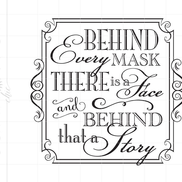 Mask Quote - Etsy