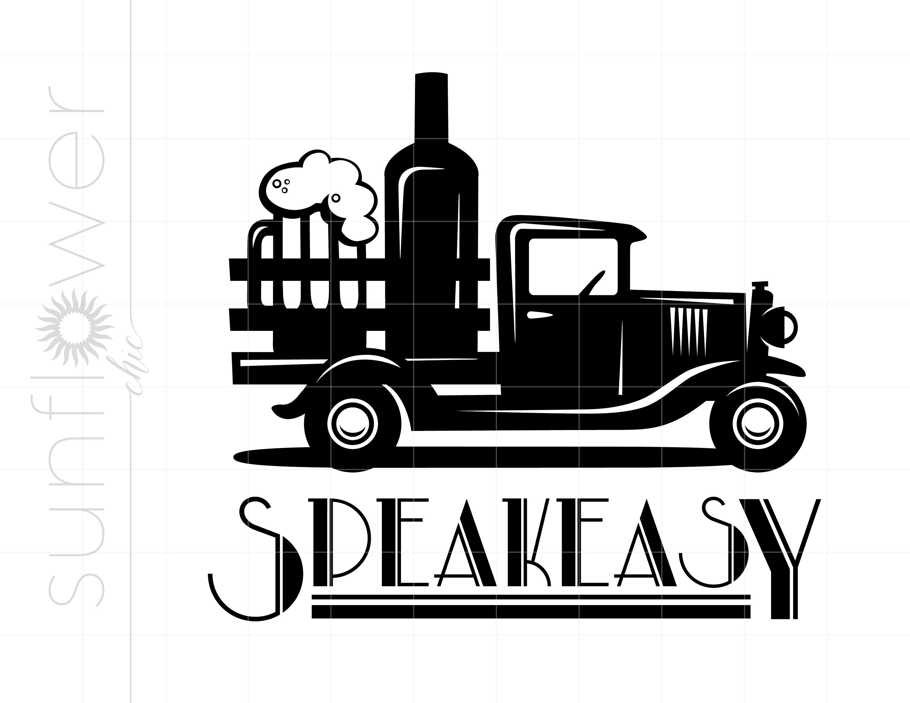 Speakeasy Svg Bootlegger Truck Svg Prohibition Speakeasy - Etsy Ireland