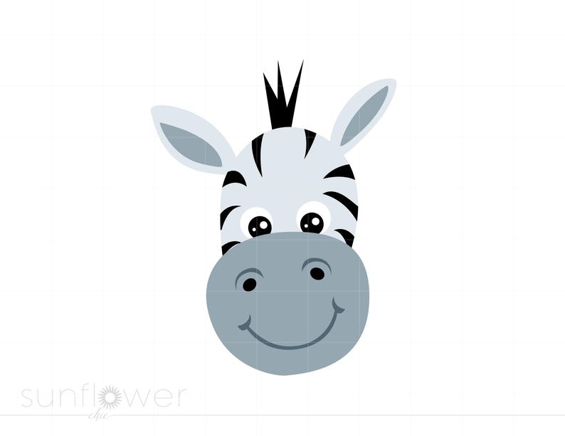 Cebra SVG / Clipart de cebra / Archivo de corte de cebra para Cricut ...