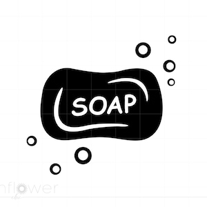 Soap SVG | Soap Bar Clipart | Soap Silhouette Cut File | Soap Svg Jpg ...