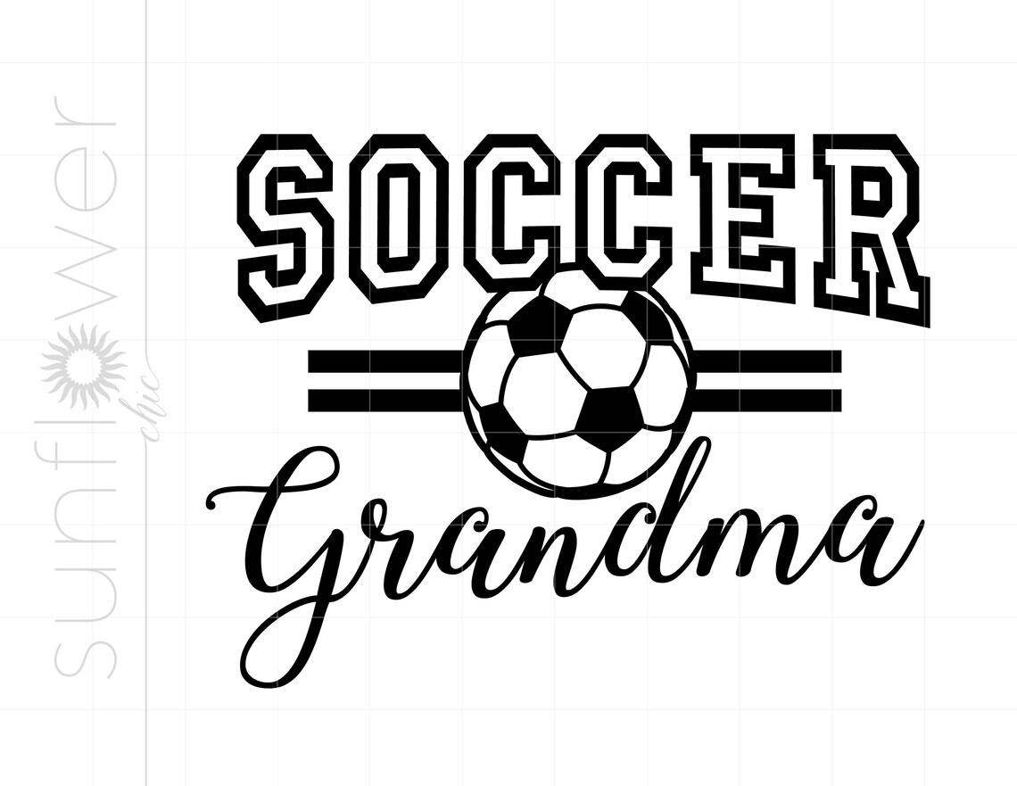 Soccer Grandma SVG Soccer Grandma Cricut Silhouette Soccer - Etsy