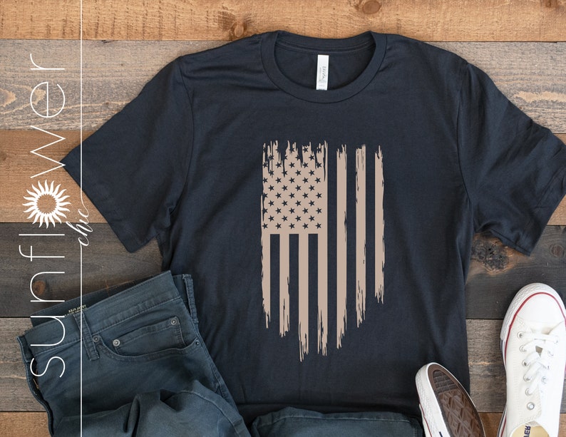 American Flag Svg Distressed American Flag Sublimation - Etsy