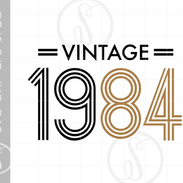Est 1984 Svg - Etsy