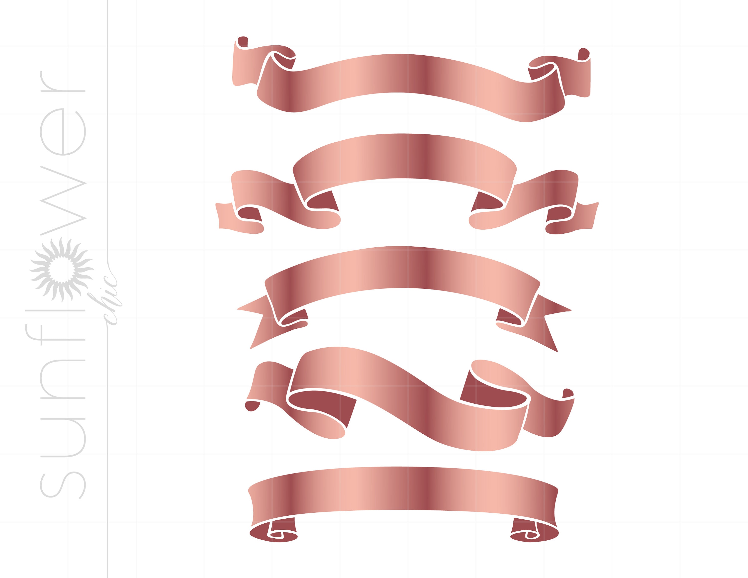 Gold Ribbon Banner Clip Art