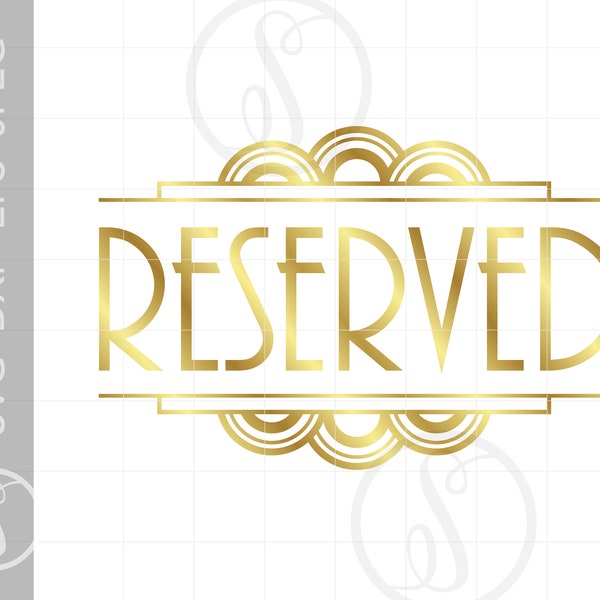 Reserved Sign - Etsy