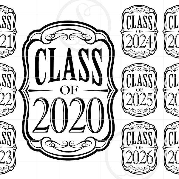 Class of 2020 Svg - Etsy