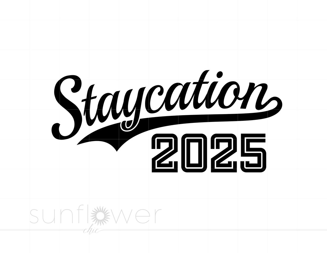 Staycation 2025 Svg, Vacation 2025 Svg, Vacay Vibes 2025 Svg Cricut ...